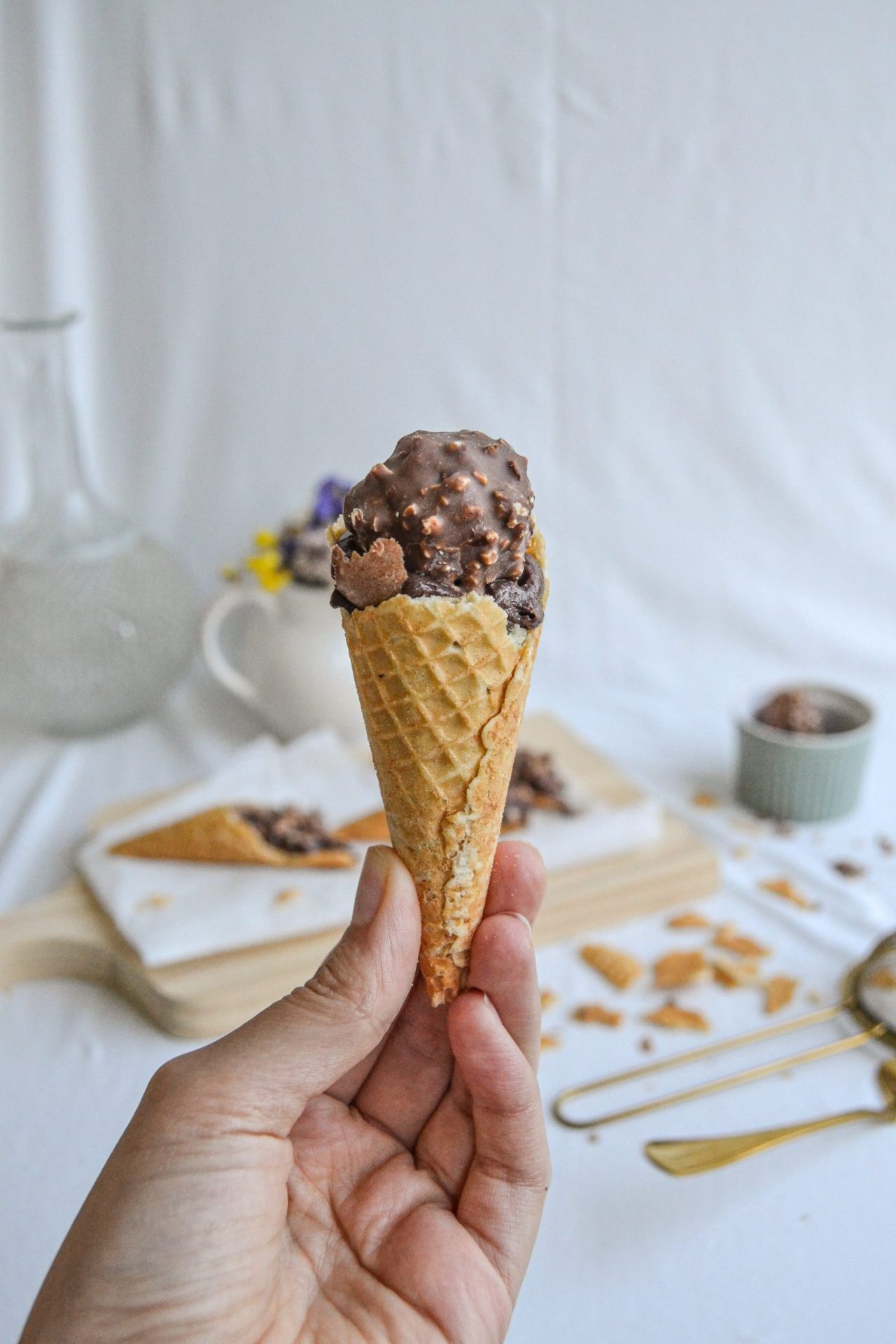 Cone Recheado - Clara Molho | Cake Design